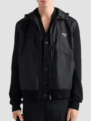 Prada Cashmere And Wool Cardigan