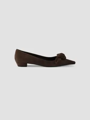 PRADA Suede Ballerinas