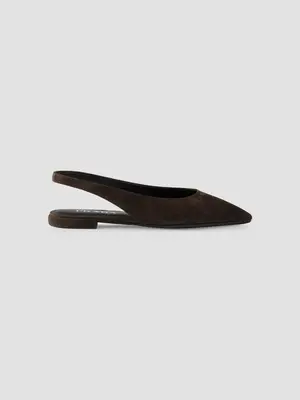 PRADA Suede Ballerinas
