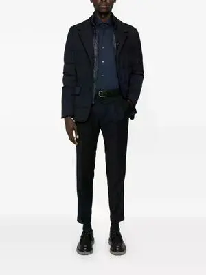 BARBA NAPOLI Spread-collar Shirt - Blue