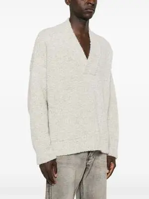 Fear Of God Logo-appliqué V-neck Sweater