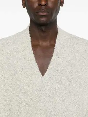 Fear Of God Logo-appliqué V-neck Sweater