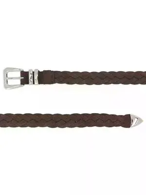 Brunello Cucinelli Interwoven Suede Belt