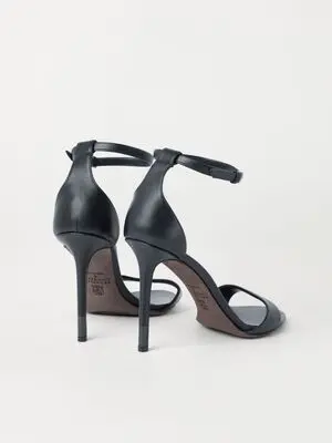 Brunello Cucinelli Leather Stiletto Sandals