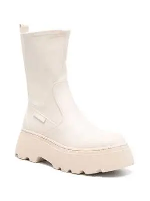 Guess Panelled Mid-calf Boots