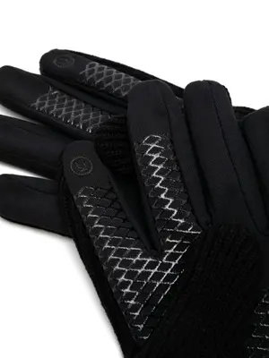 Undercover Logo Print Gloves