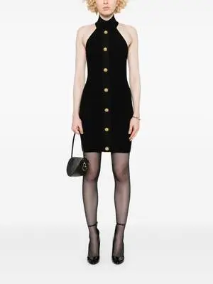 Balmain Halterneck Mini Dress