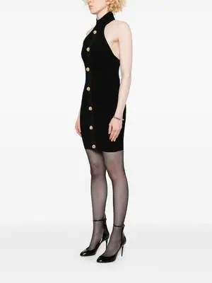 Balmain Halterneck Mini Dress