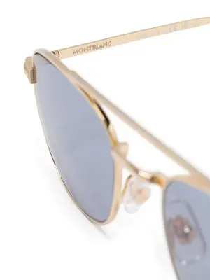 Montblanc Pilot-frame Sunglasses