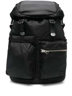 Sacai X Porter Pocket Backpack - Black | Editorialist