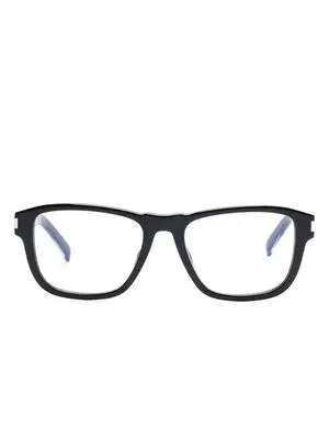 Saint Laurent Rectangle-frame Glasses - Black