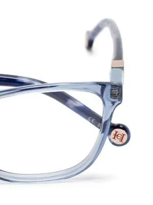 Carolina Herrera Rectangle-frame Eyeglasses