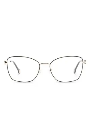 Carolina Herrera Cat-eye Frame Eyeglasses - Gold