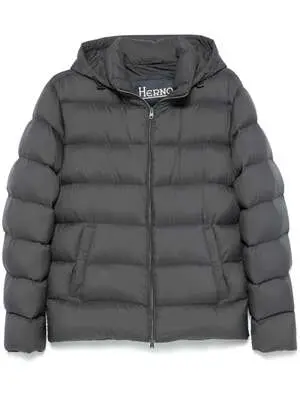 Herno Quilted Puffer Jacket - Grey