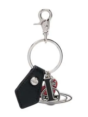 VIVIENNE WESTWOOD I Love Orb Keyring - Black
