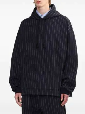 Junya Watanabe Stripe Pattern Hoodie