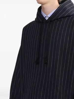 Junya Watanabe Stripe Pattern Hoodie