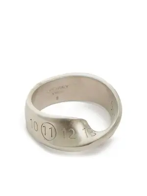 MAISON MARGIELA Numbers-motif Twisted Ring