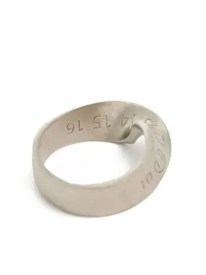 MAISON MARGIELA Numbers-motif Twisted Ring