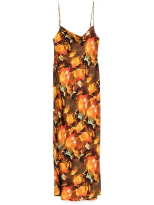 Acler Netherby Graphic Print Dress