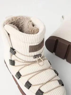 Brunello Cucinelli Monili Detail Snow Boots