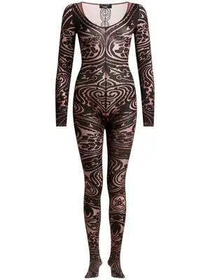 Etro Paisley Tattoo Bodysuit
