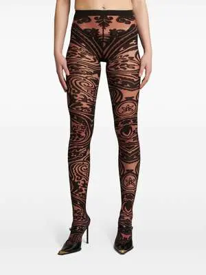 Etro Paisley Tattoo Tights