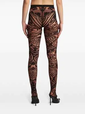 Etro Paisley Tattoo Tights