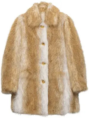 Prada Faux Fur Aspen Coat