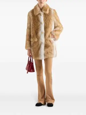 Prada Faux Fur Aspen Coat