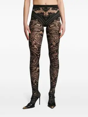 Etro Paisley Tattoo Tights