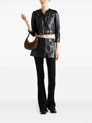 Prada Leather Biker Jacket