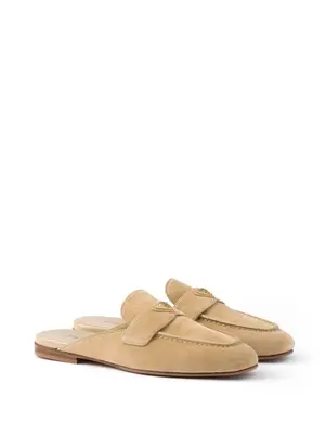 Prada Suede Mules