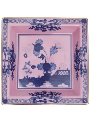 GINORI 1735 Oriente Italiano Square Vide Pouche - Pink