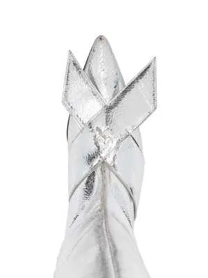 GMBH 60mm Zina Boots - Silver