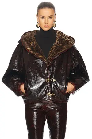 Isabel Marant Lanniya Jacket In Wine - Cherry | Editorialist