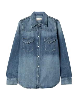 NILI LOTAN Nili Lotan Travis Denim Shirt