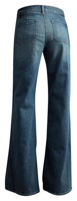 NILI LOTAN Florence Flared Jeans - Blue