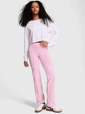 Pink All-day Cotton™ Straight-leg Pants - Pink