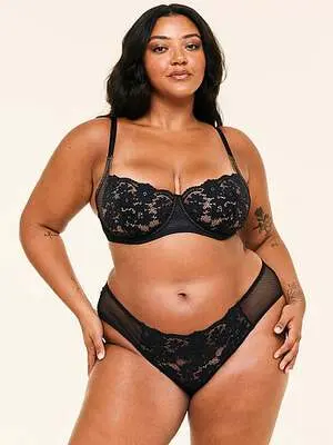Victoria's Secret Adore Me Roxanne Hipster Panty - Black