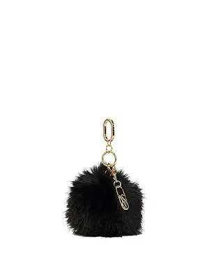 Victoria's Secret Bag Charm Keychain - Black
