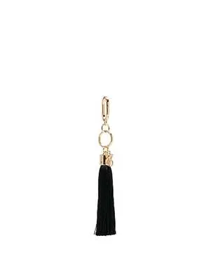 Victoria's Secret Bag Charm Keychain - Black
