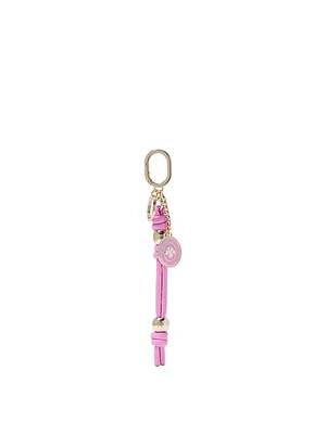 Victoria's Secret Faux Leather Starfish Charm Keychain - Pink