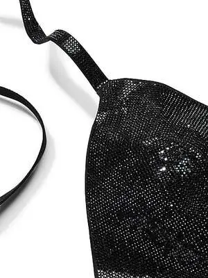 Victoria's Secret Very Sexy Shine Triangle Bralette & V-string Panty Set