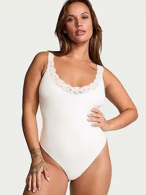 Victoria's Secret Smooth & Lace Bodysuit