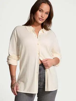 Victoria's Secret Cuffed Shirts For Women