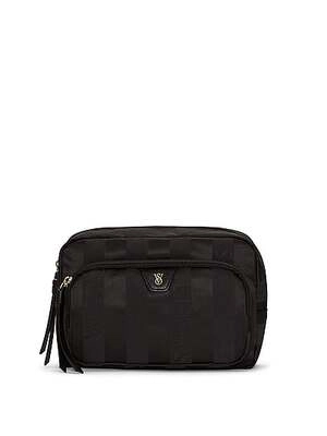 Victoria's Secret Quilted Makeup Pouch - Black
