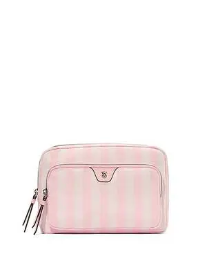 Victoria's Secret Quilted Makeup Pouch - Print