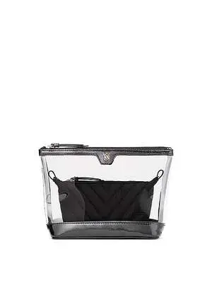 Victoria's Secret 2-piece Makeup Bag - Black