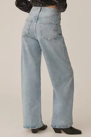 AGOLDE Low Curve Mid-rise Taper Jeans - Force